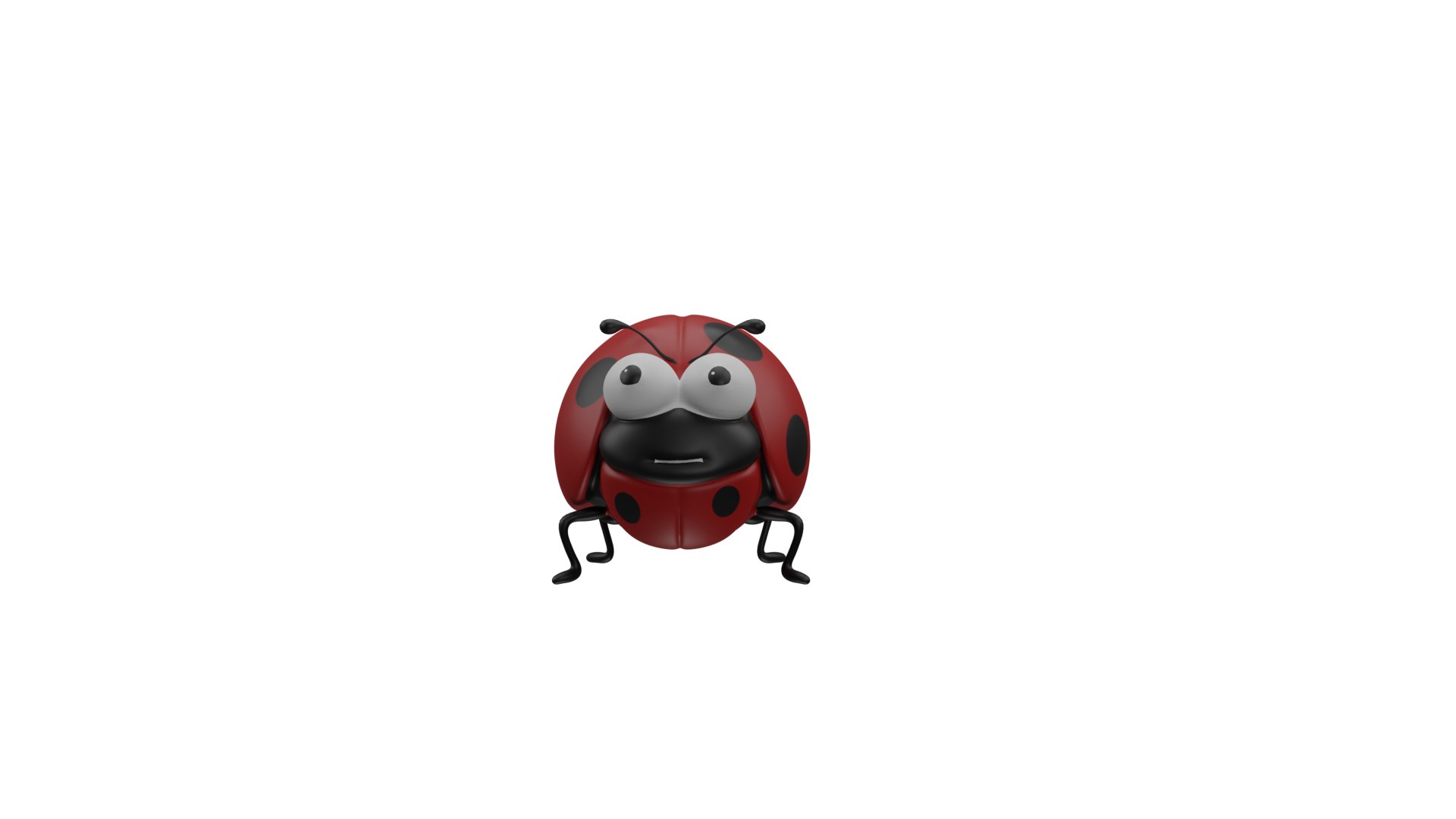 3D LadyBug Model - TurboSquid 2252800