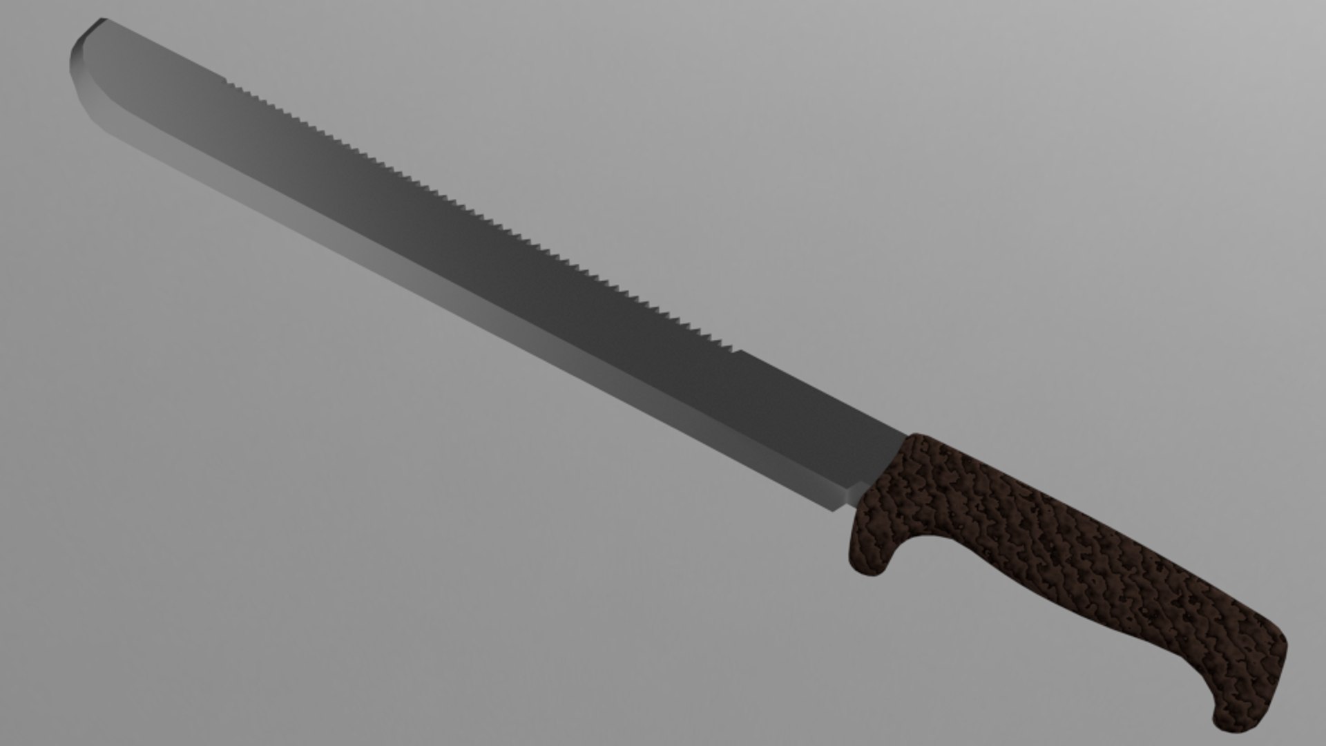 machete 3d model