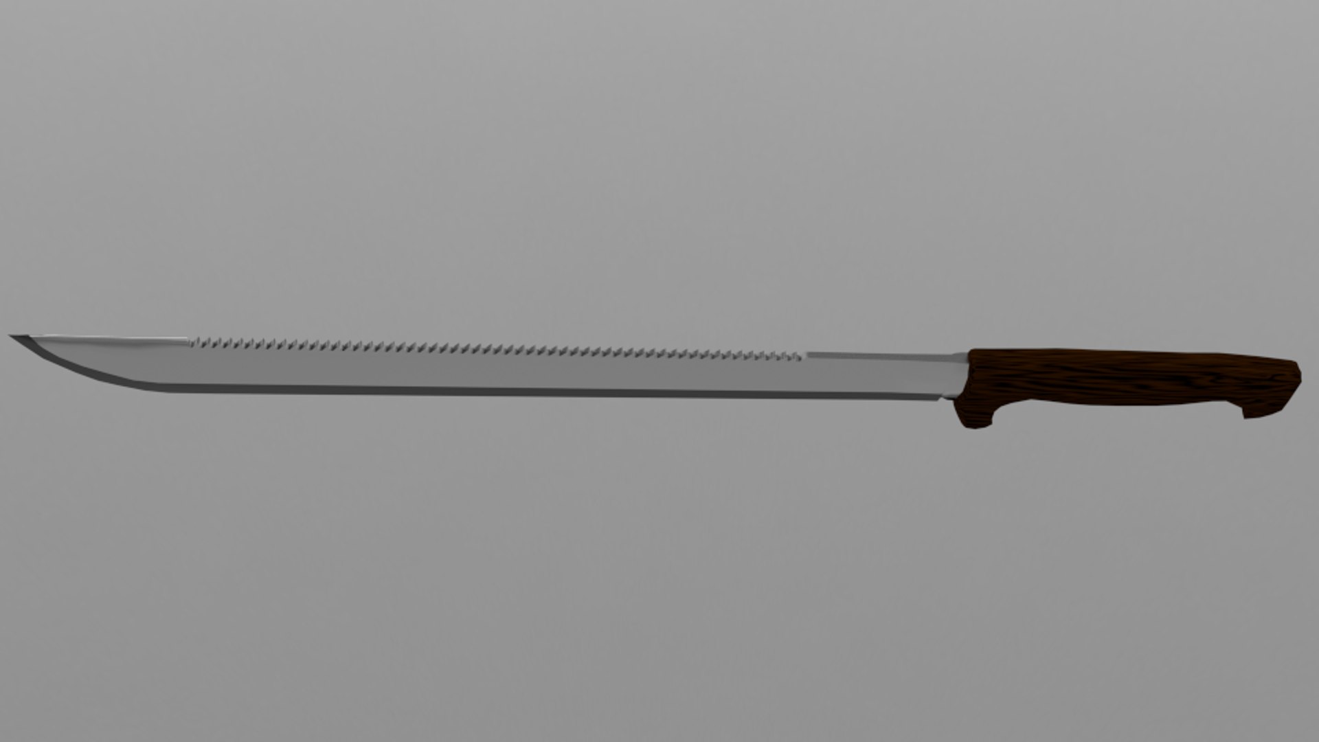 machete 3d model