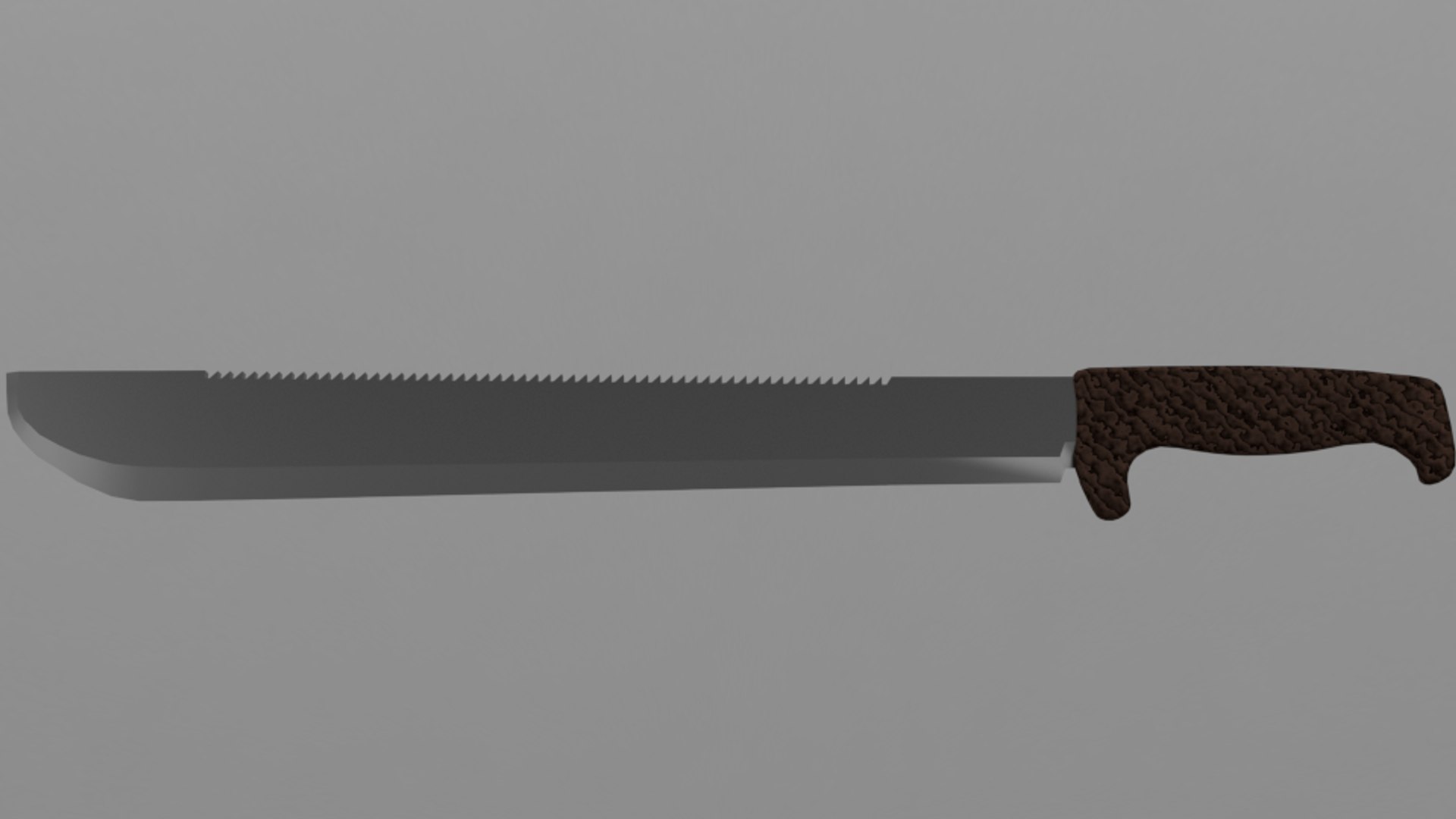 machete 3d model
