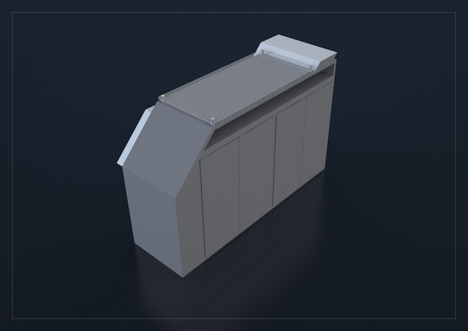 3D Exhibition Event Booth Model - TurboSquid 1529033