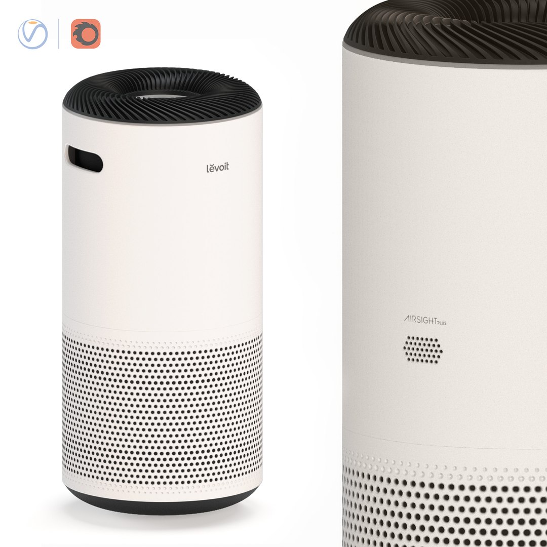 Core 400S Smart True HEPA Air Purifier 3D - TurboSquid 2008842