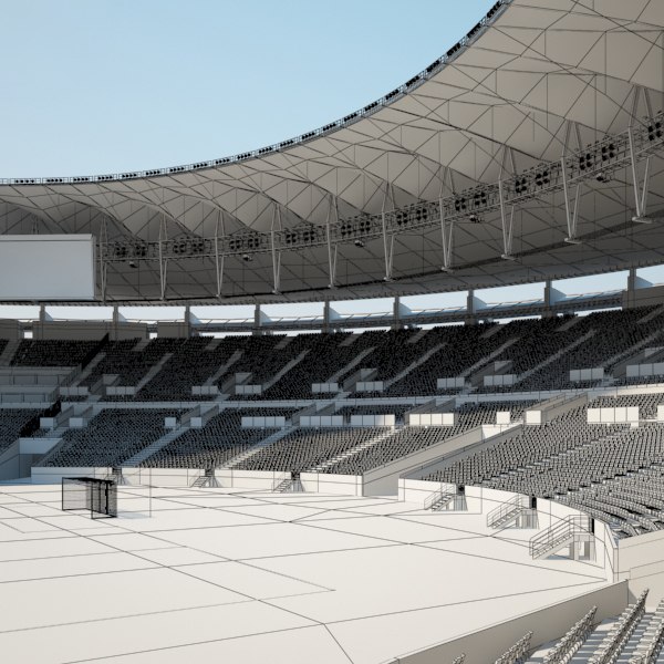modelo 3d Estadio maracana - TurboSquid 1304661