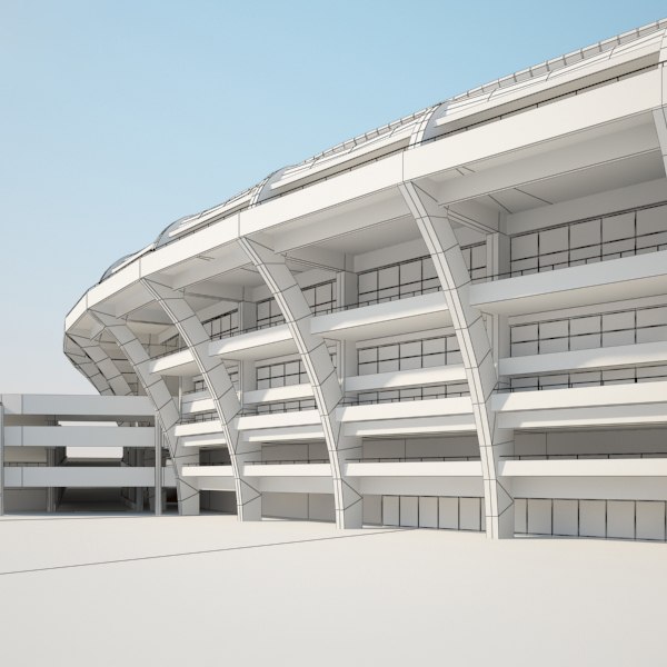 modelo 3d Estadio maracana - TurboSquid 1304661
