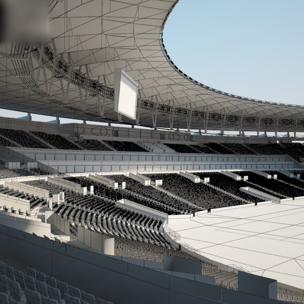 modelo 3d Estadio maracana - TurboSquid 1304661