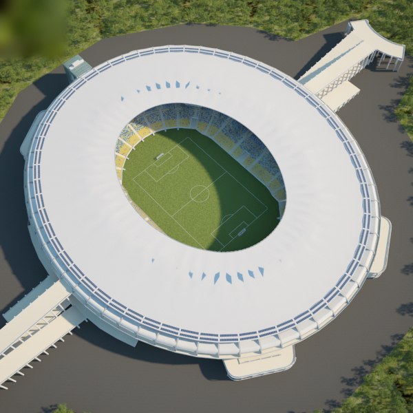 modelo 3d Estadio maracana - TurboSquid 1304661