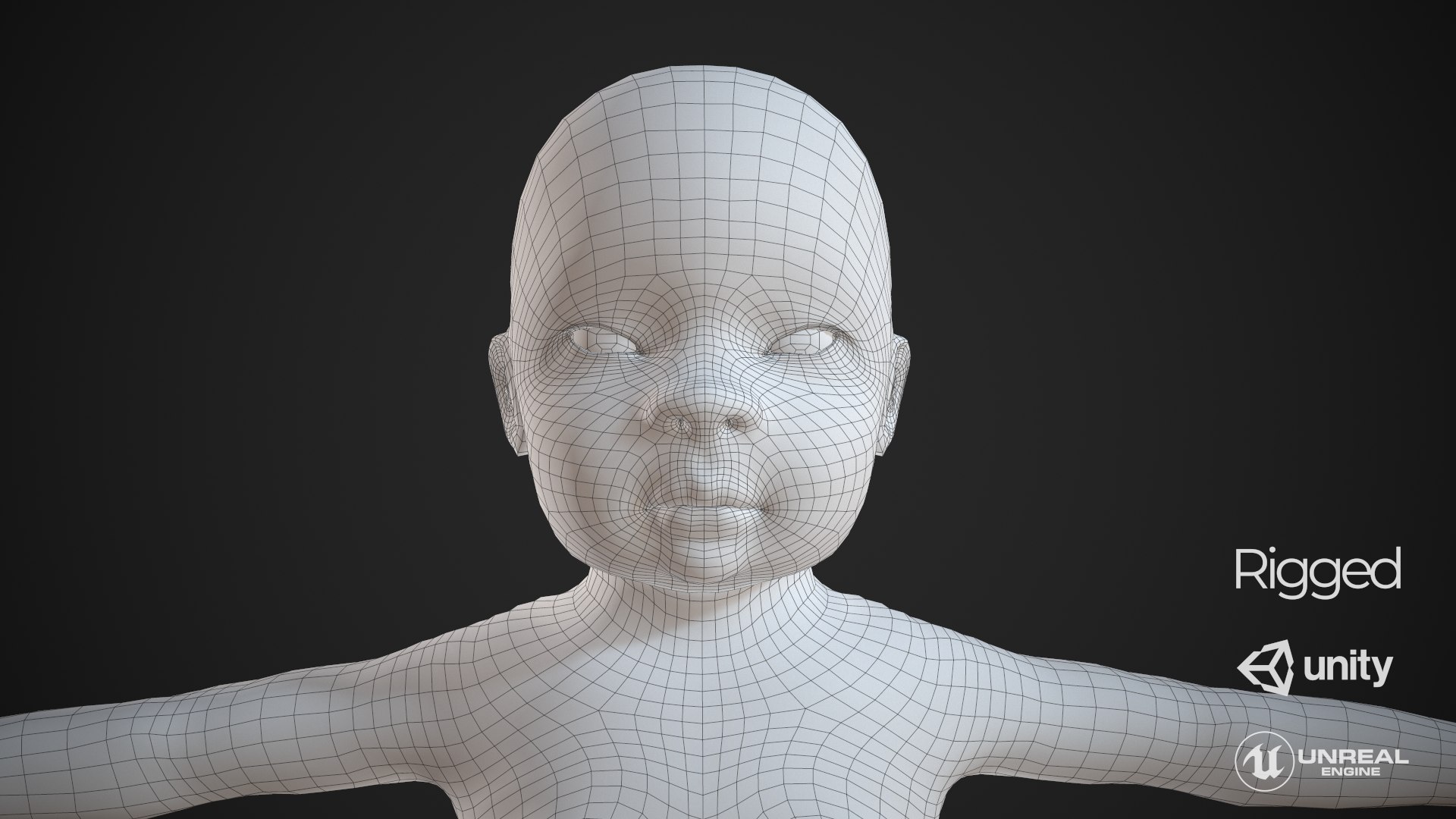 3D Base Mesh Basemesh Model - TurboSquid 1680907