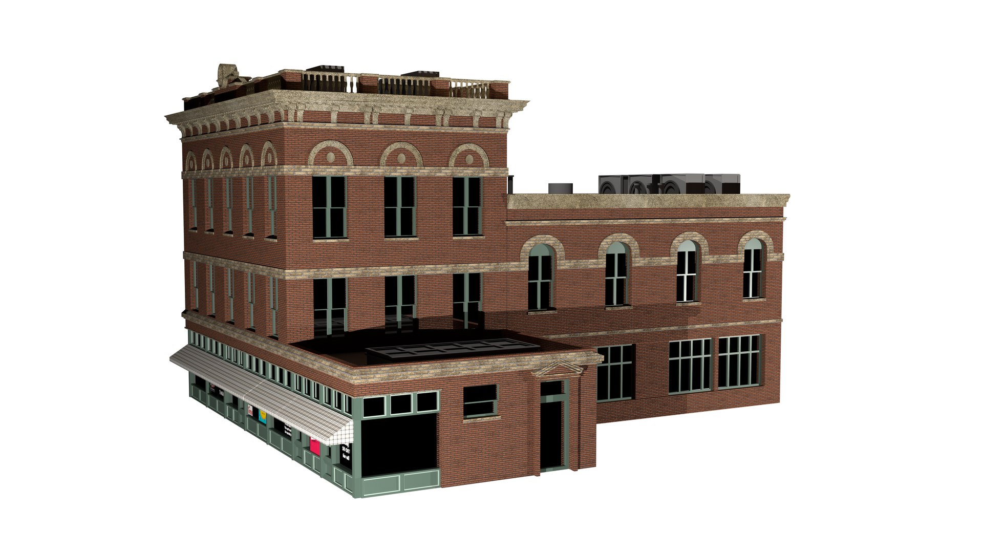 3D Building - TurboSquid 2022850