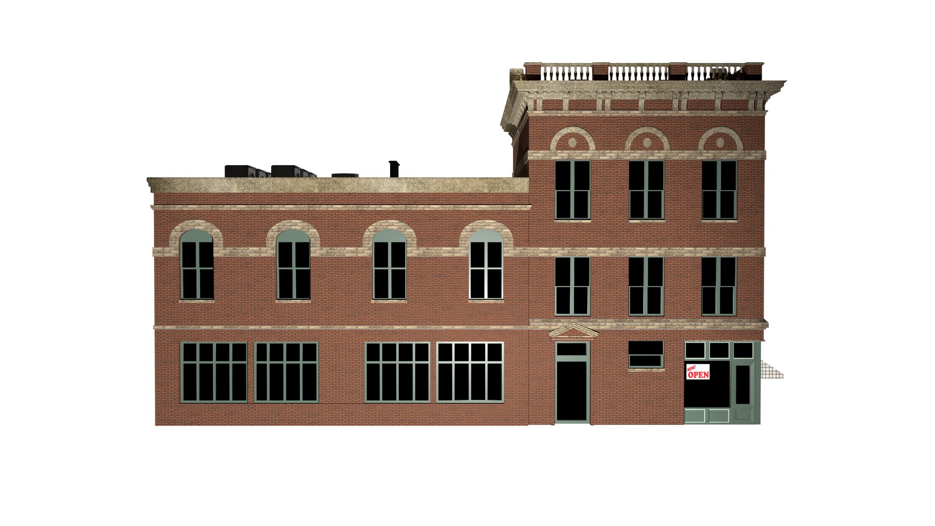 3D Building - TurboSquid 2022850