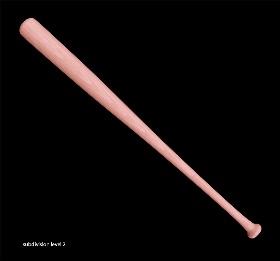 Baseball Bat Model - TurboSquid 1472476