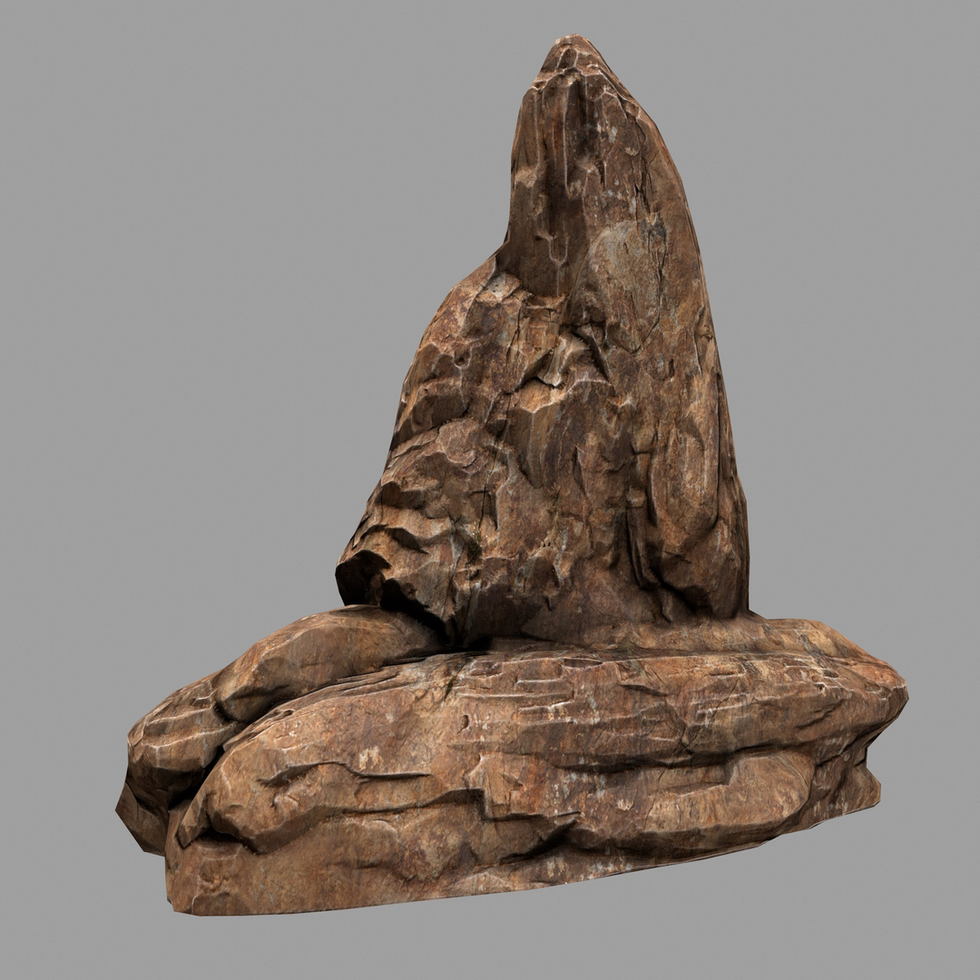 rock 1 3d obj