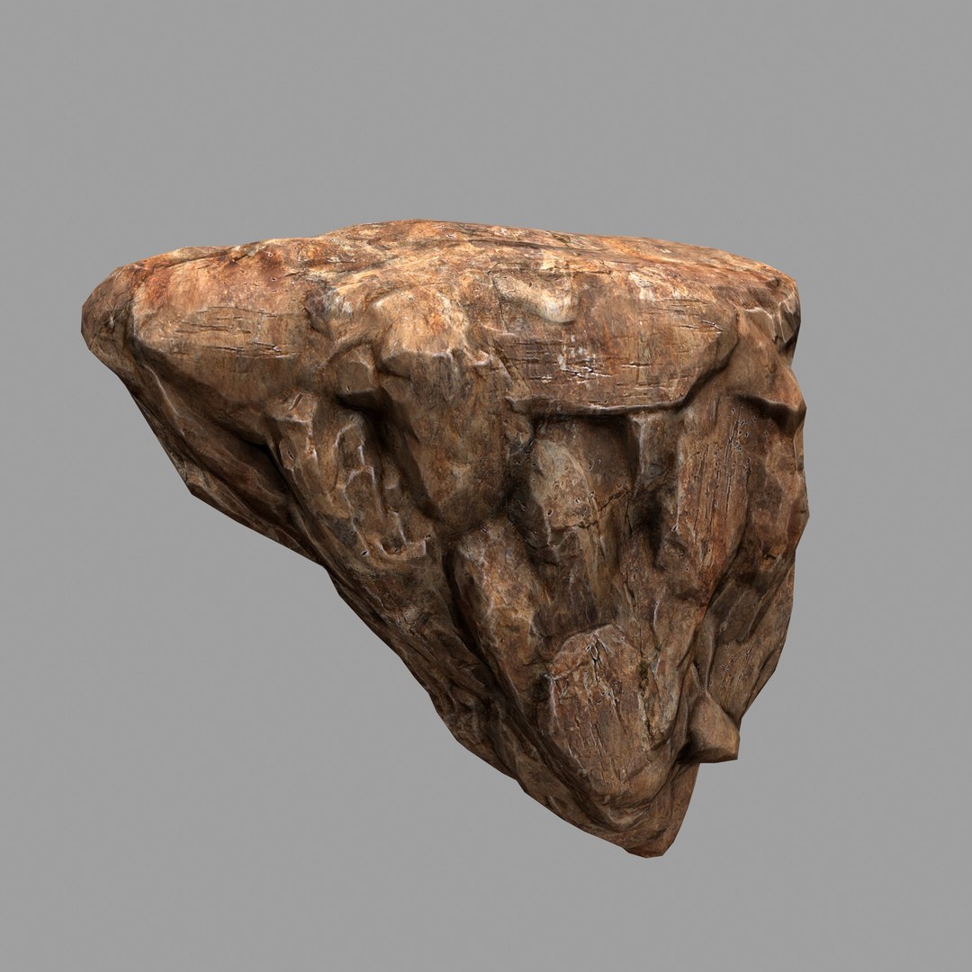 Rock 1 3d Obj