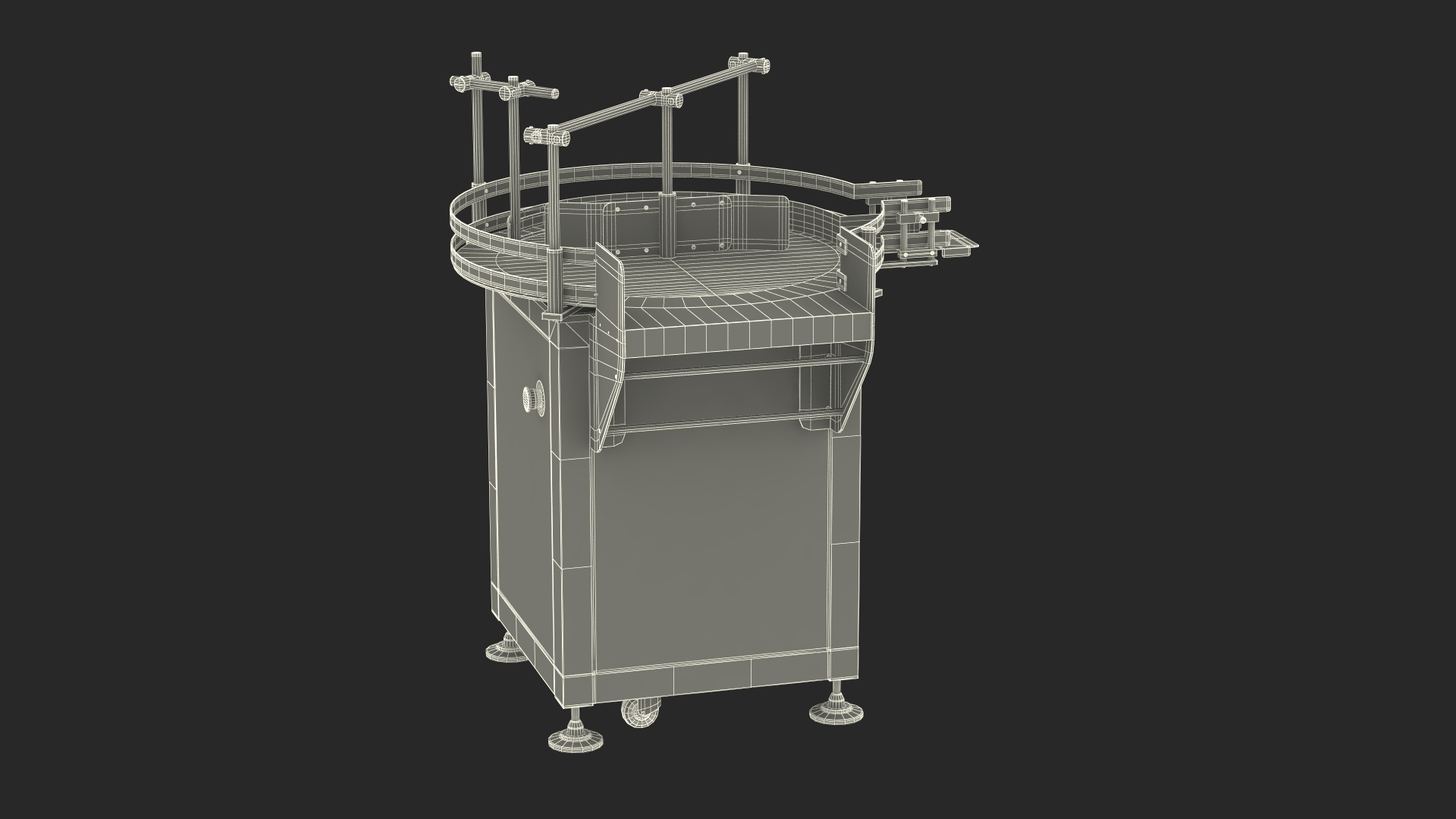 Roller Feeding Machine Model - TurboSquid 2256138