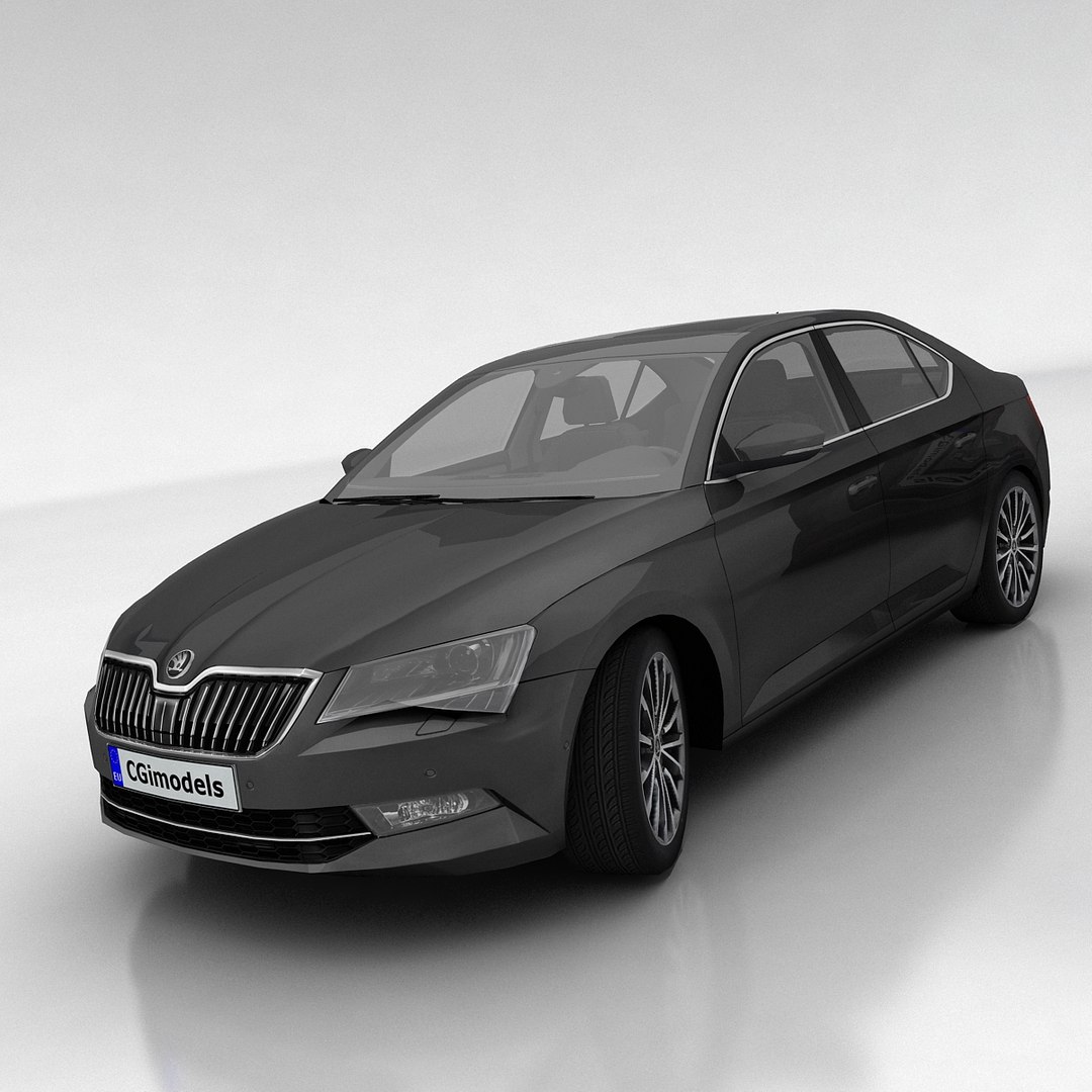 Skoda Superb 3d Model