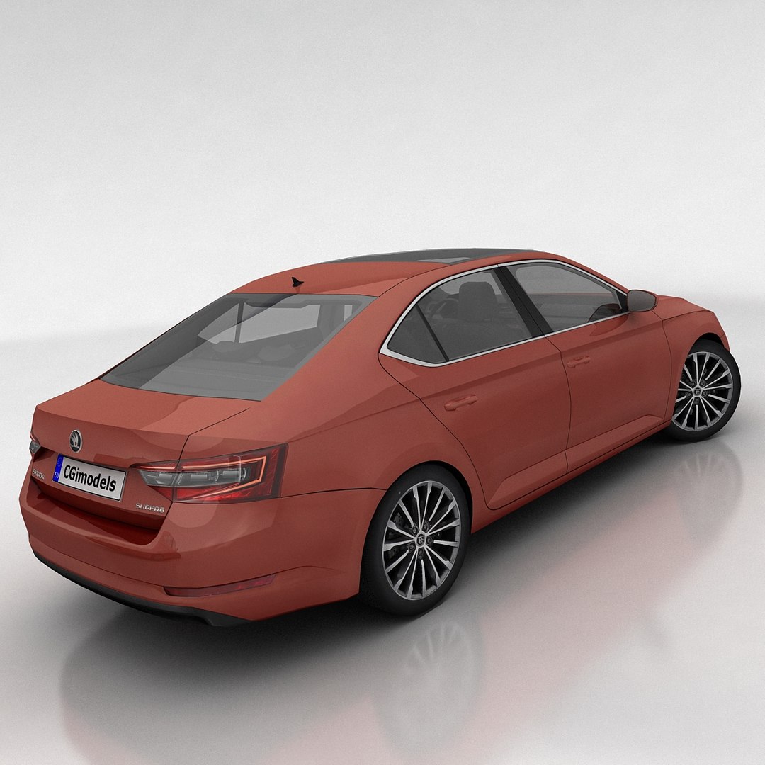 Skoda Superb 3d Model