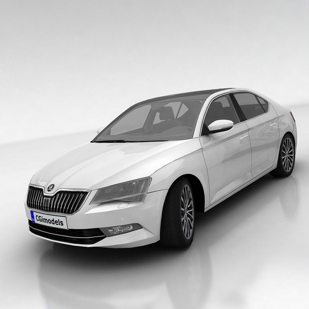 Skoda Superb 3d Model