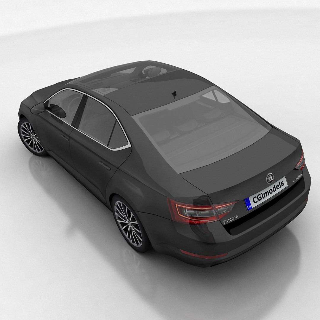 Skoda Superb 3d Model