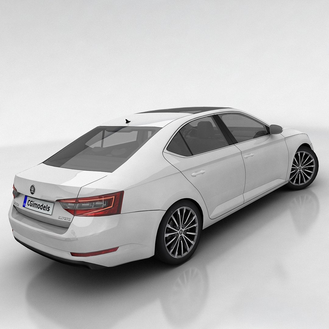 Skoda Superb 3d Model