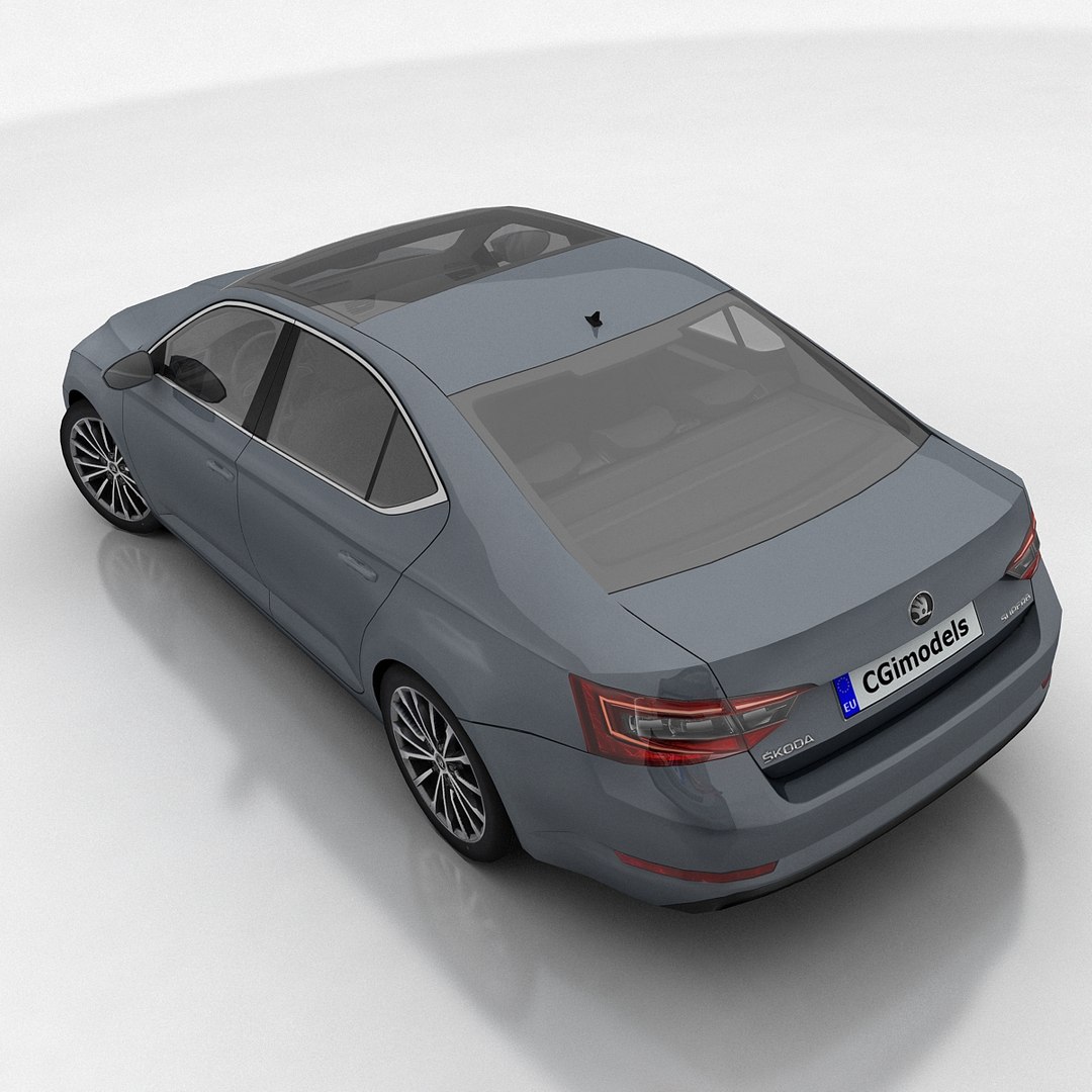 Skoda Superb 3d Model