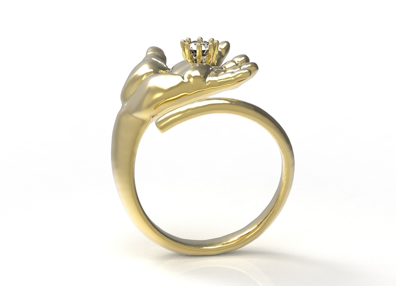 ring baby 3d model