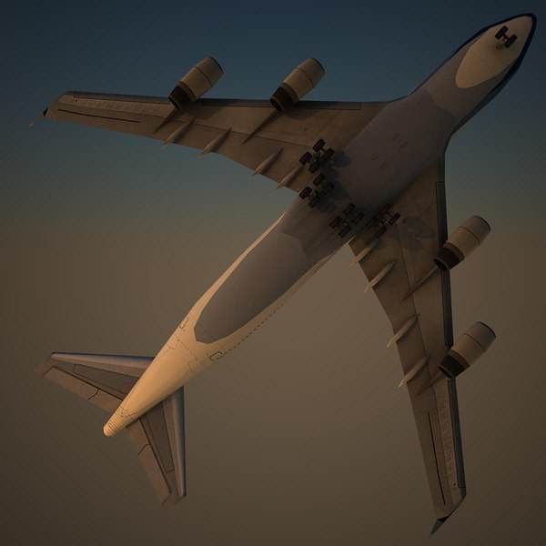 boeing 747-400 cal 3d model