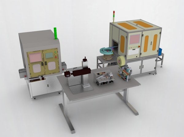 3D Labeling-Machine Models | TurboSquid