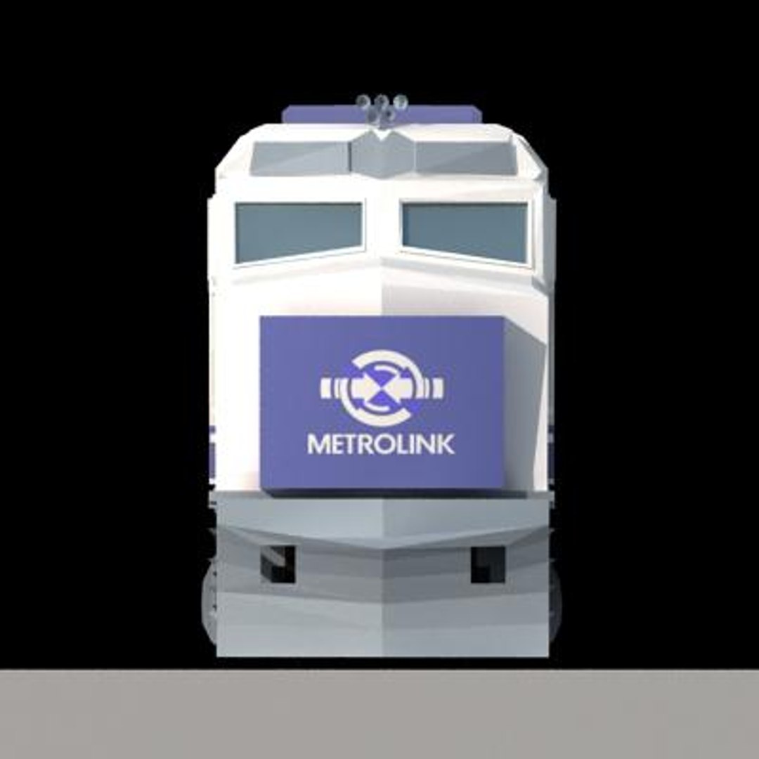 3d Metrolink Train Southern