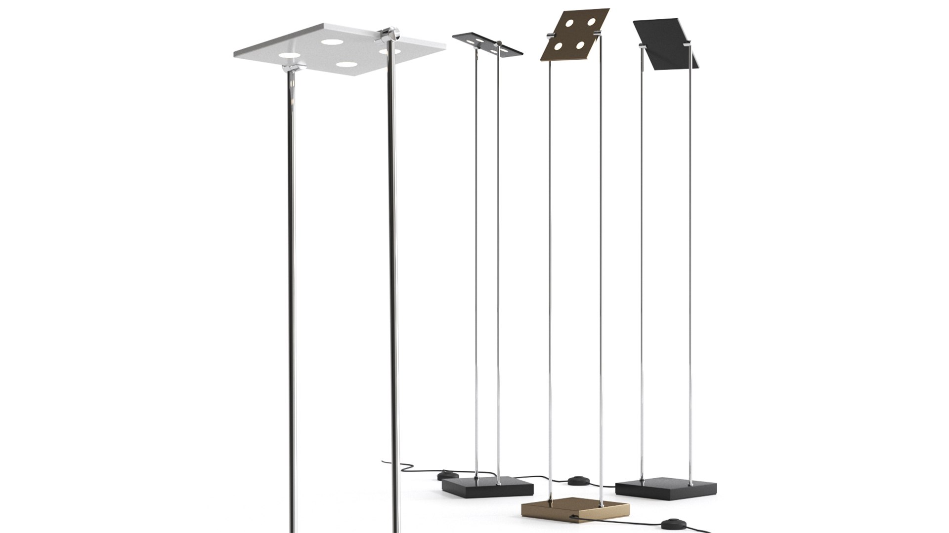 3D PIXEL Free Standing Light By FERROLIGHT Design Model - TurboSquid ...