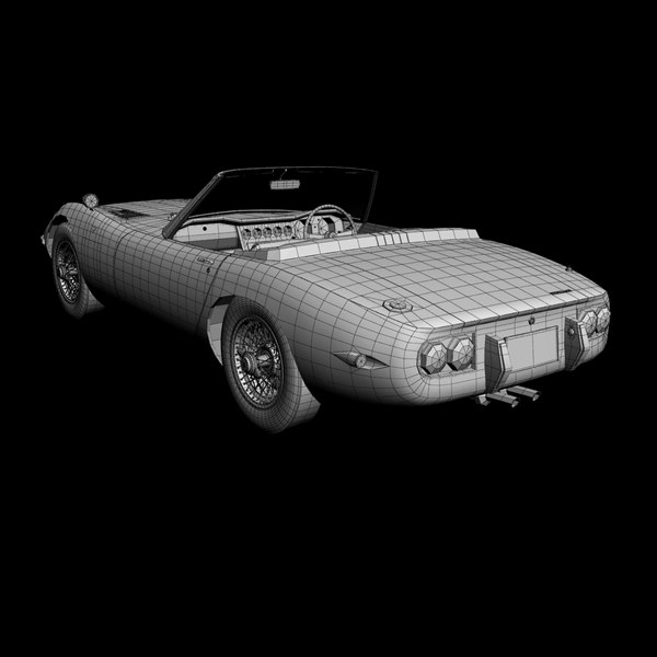 modelo 3d Toyota 2000GT Cabrio - TurboSquid 1113445