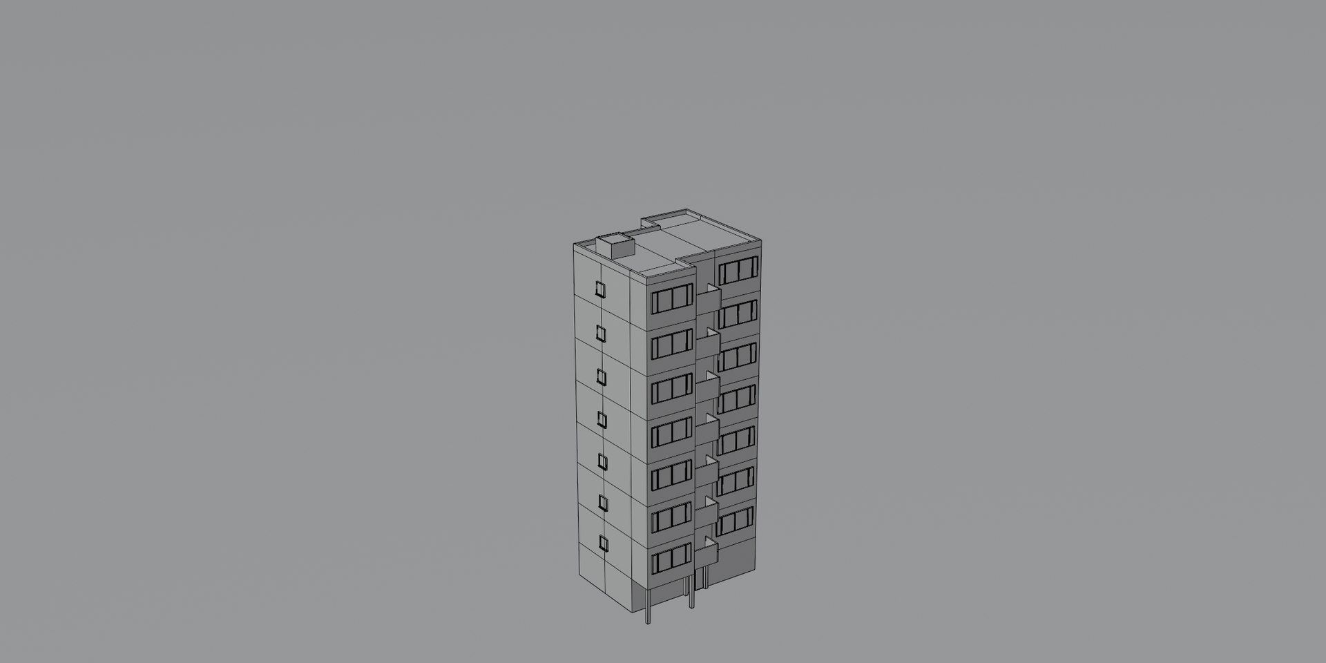 Building set 1Low Poly Building Pack Low-poly 3D model - TurboSquid 2059990
