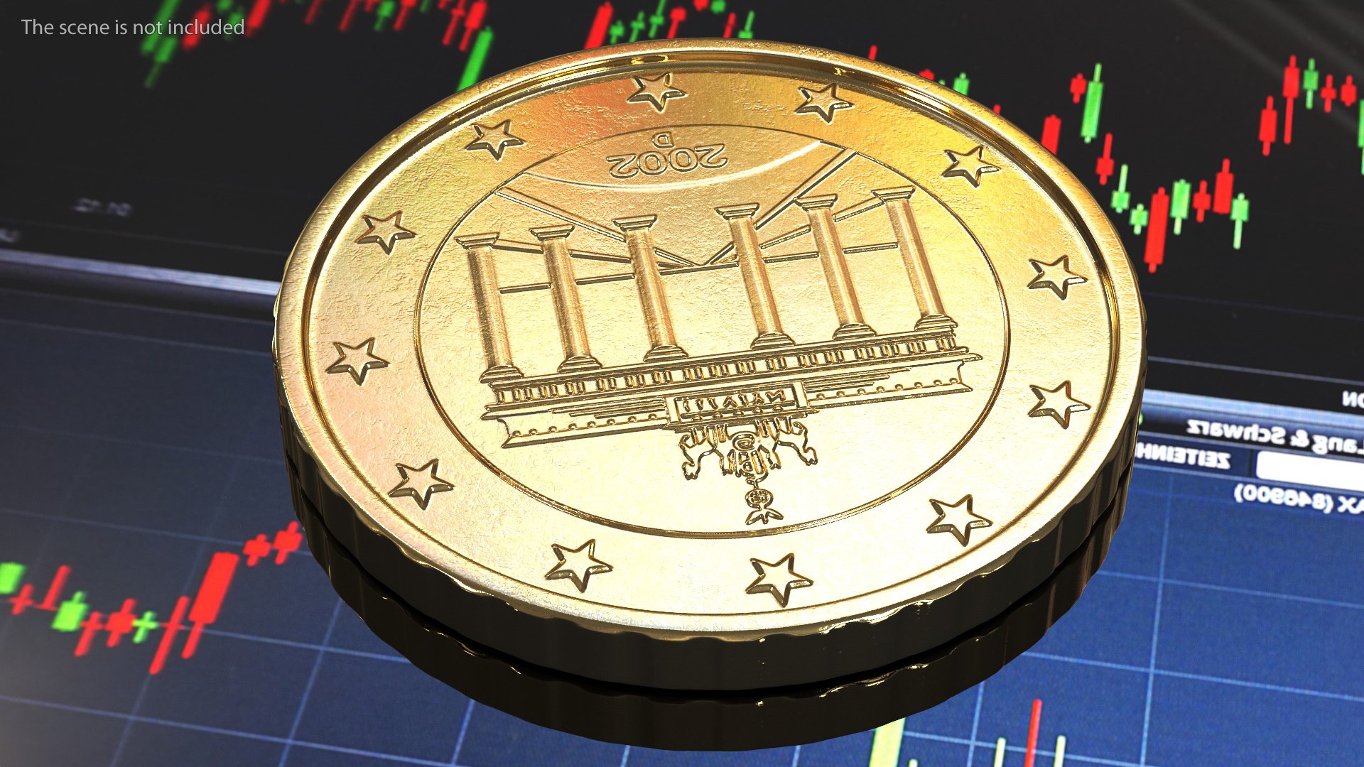 3D Germany 50 Cent Model - TurboSquid 2121386