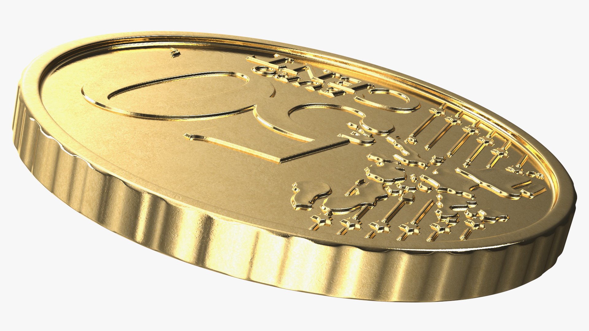 3D Germany 50 Cent Model - TurboSquid 2121386