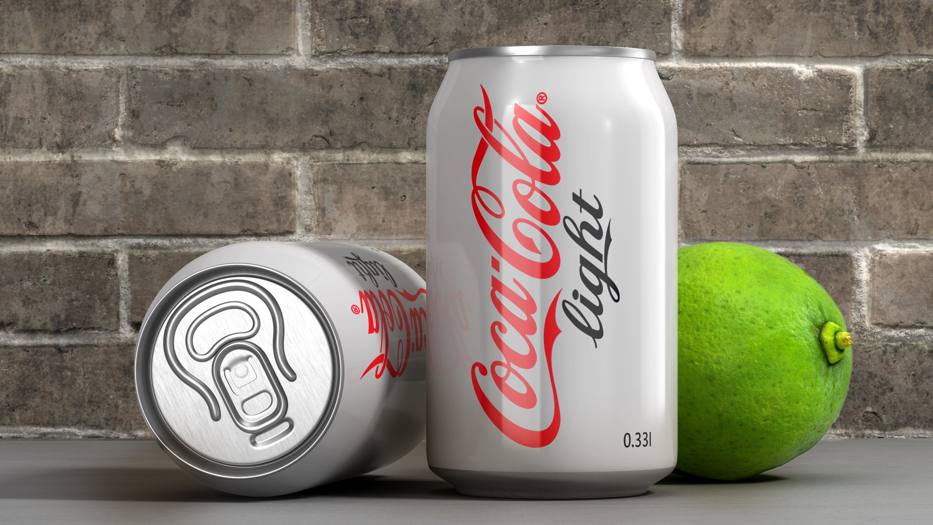 Coca Cola Light Can Model - TurboSquid 2197332