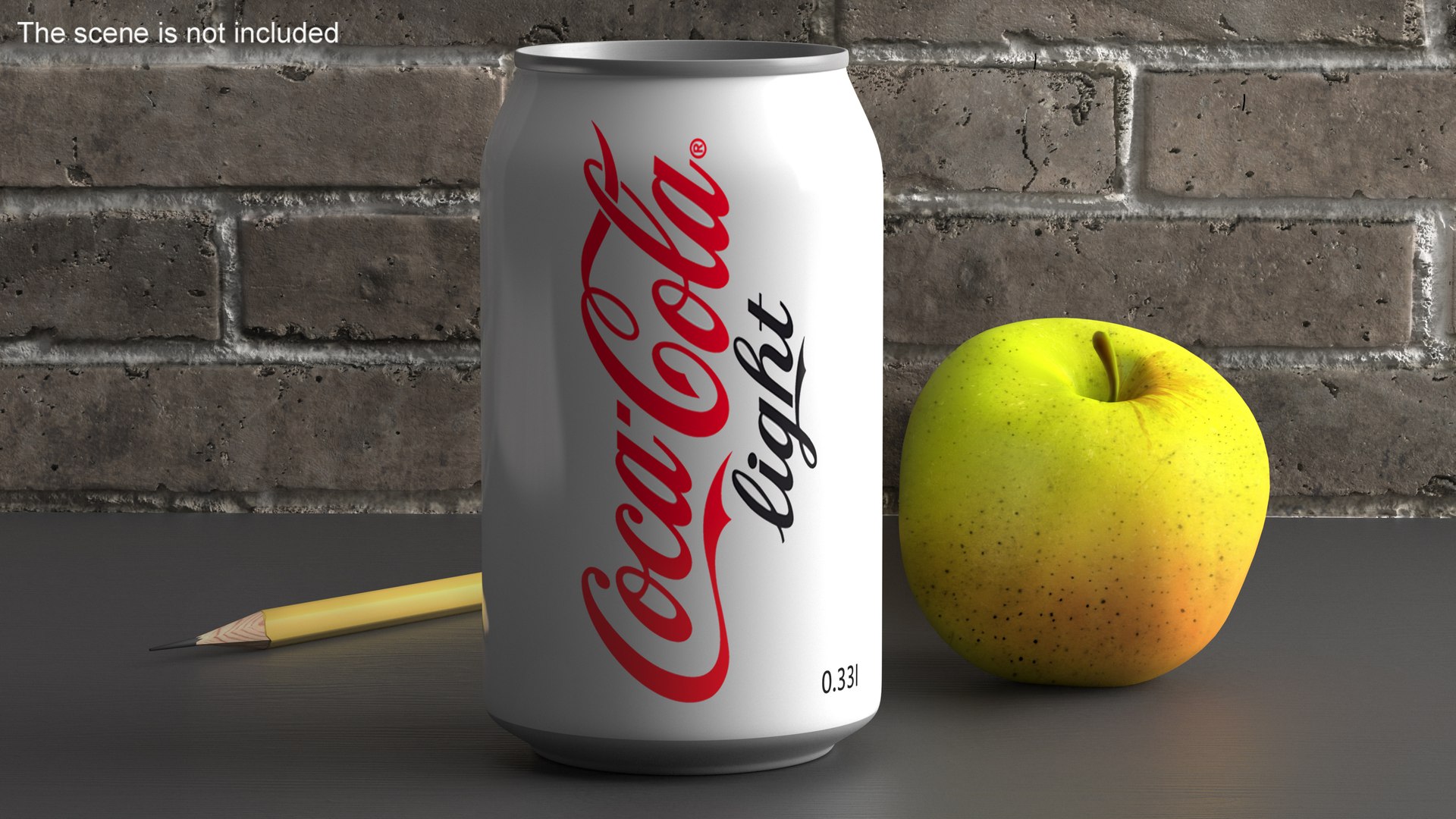 Coca Cola Light Can Model - TurboSquid 2197332