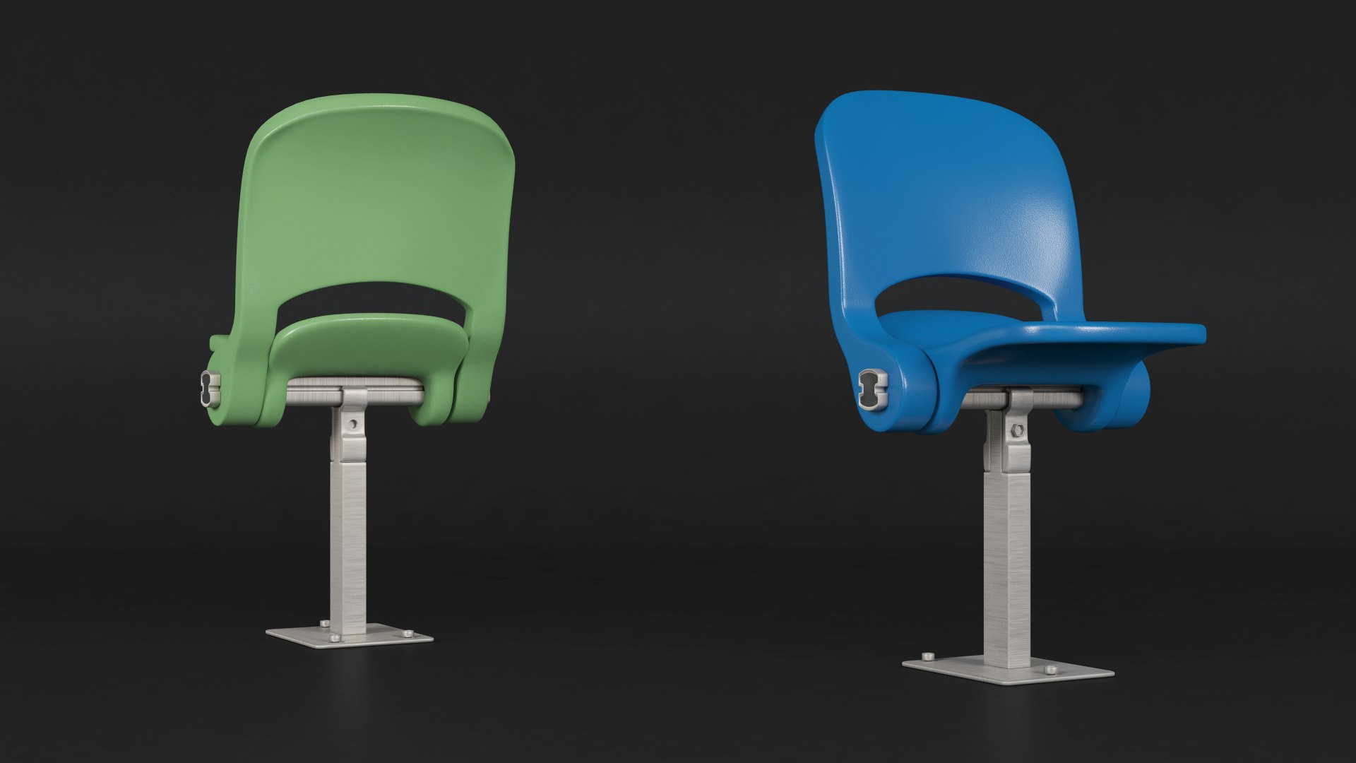 Stadium Chairs Abacus 3D - TurboSquid 1452236