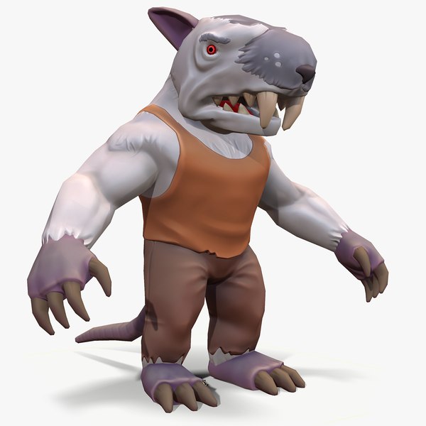 modelo 3d Hombre rata - TurboSquid 1448239