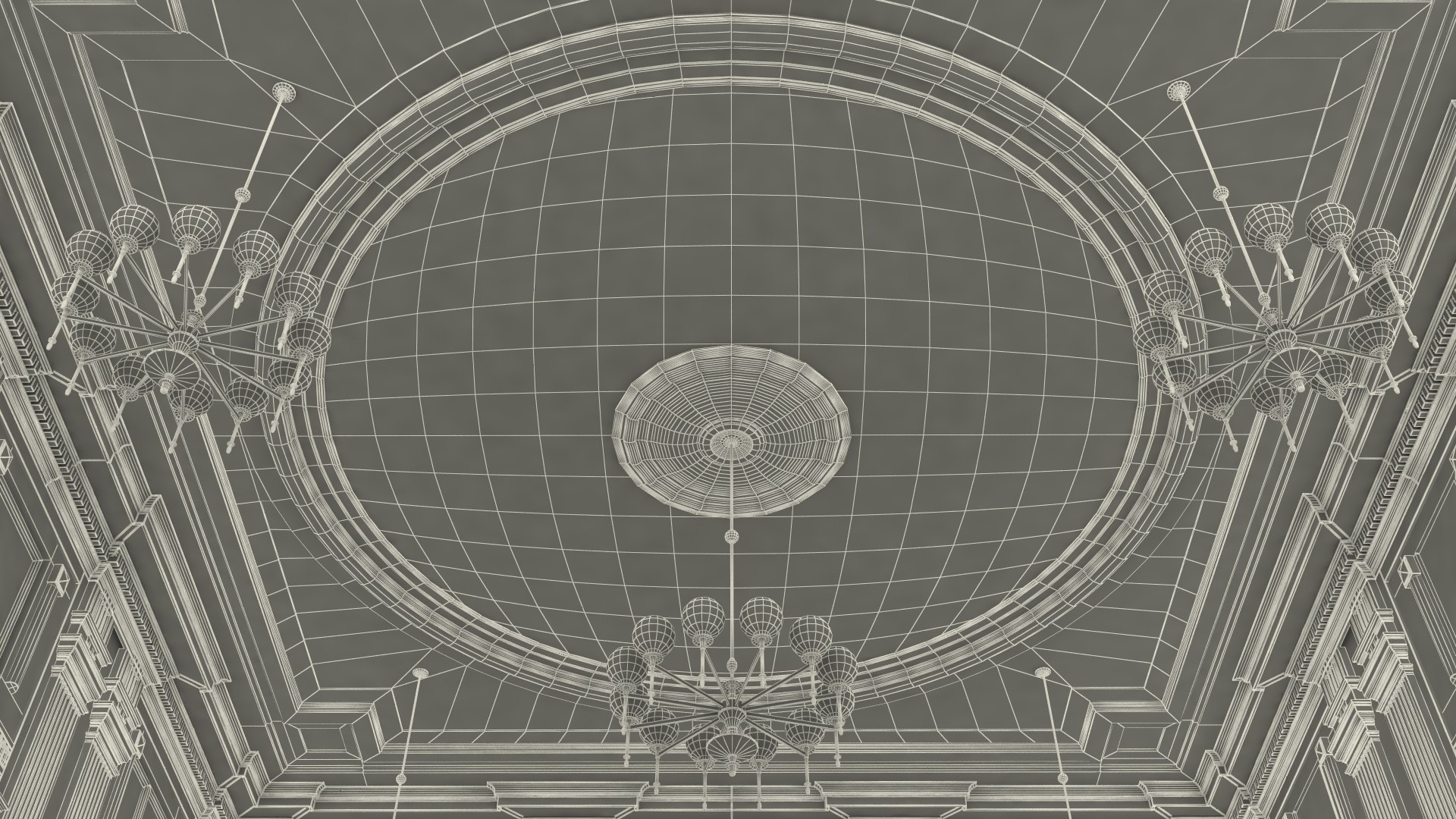 3D Traditional Court Room Model - TurboSquid 2398199