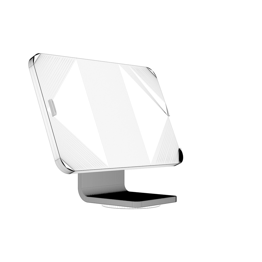 3D Ipad Stand Tablet POS Model - TurboSquid 2091600