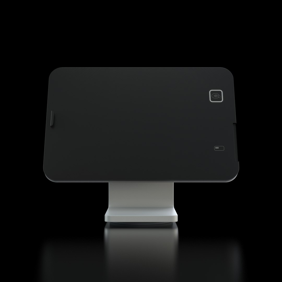 3D Ipad Stand Tablet POS Model - TurboSquid 2091600