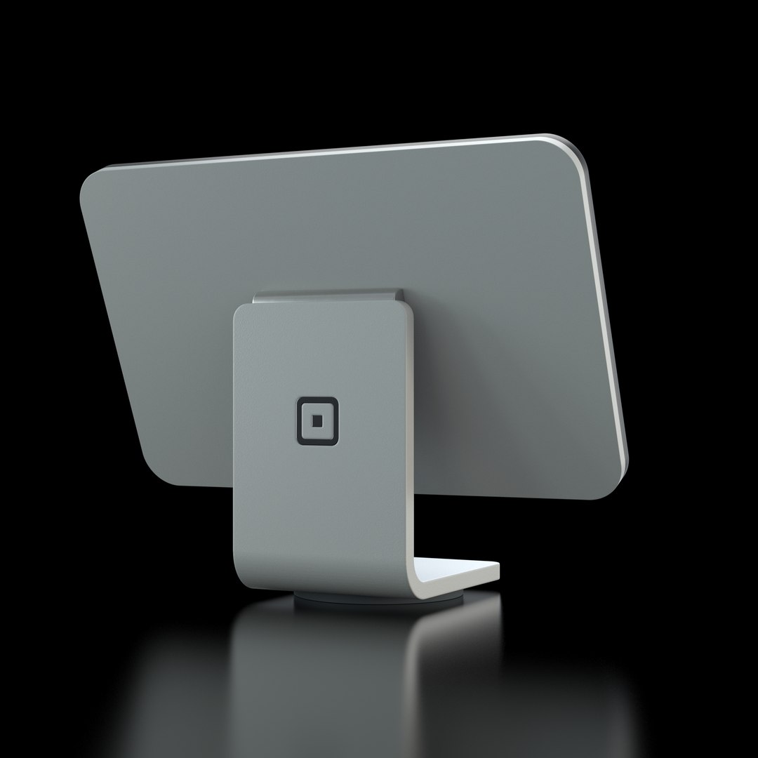 3D Ipad Stand Tablet POS Model - TurboSquid 2091600