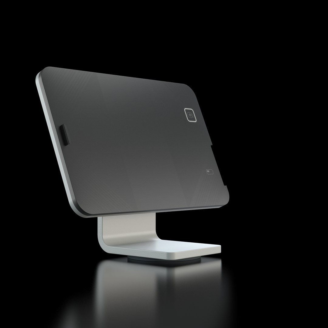 3D Ipad Stand Tablet POS Model - TurboSquid 2091600