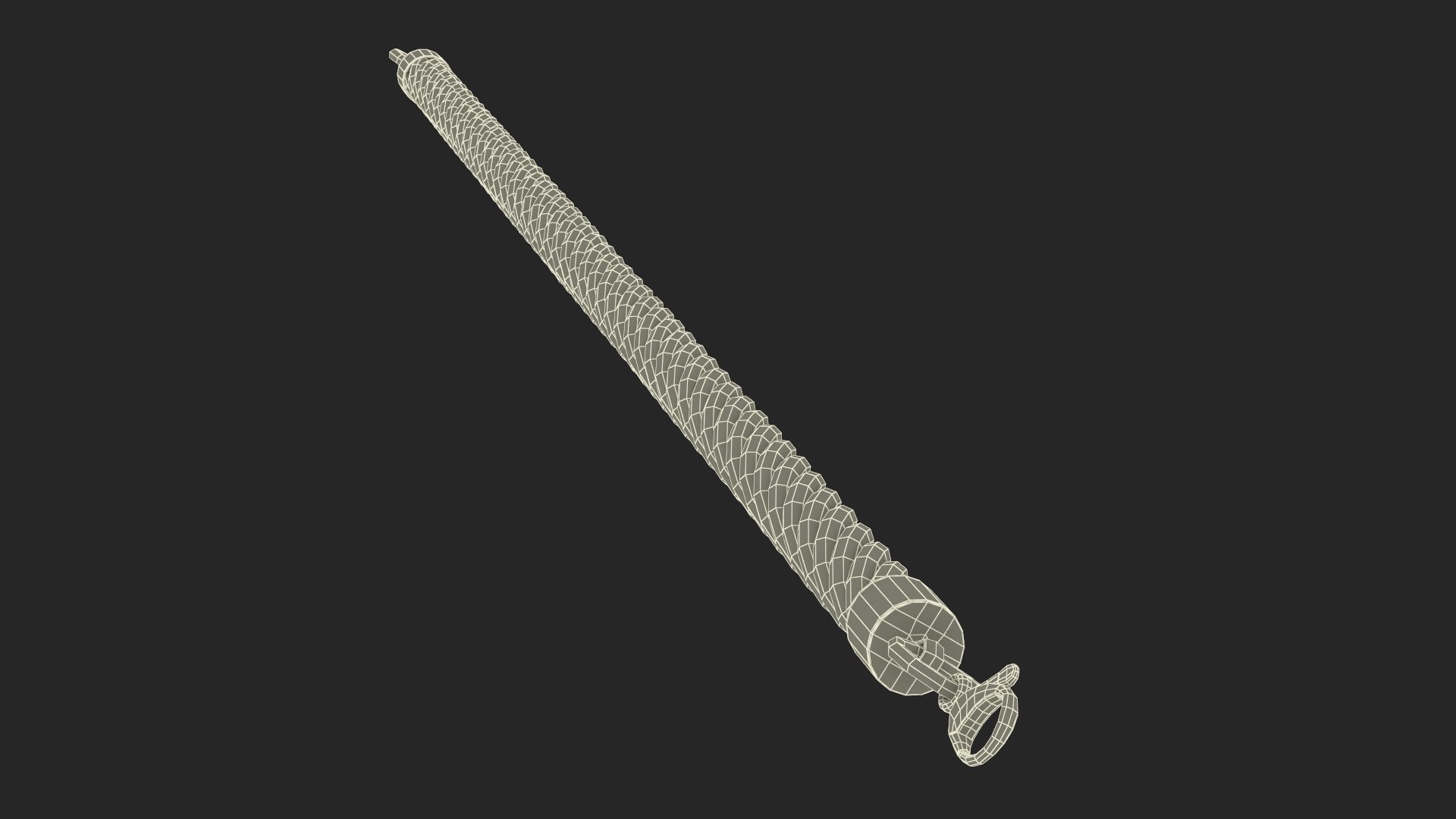 Solid Cable Jewelry Chain Gold Model - TurboSquid 2244492