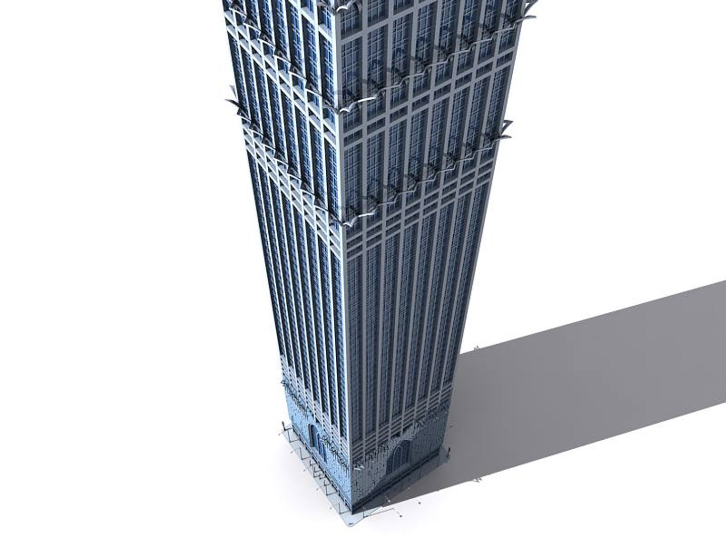 3d Sky Scraper Buildings Model