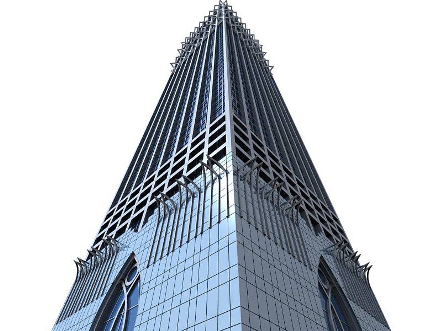 3d Sky Scraper Buildings Model
