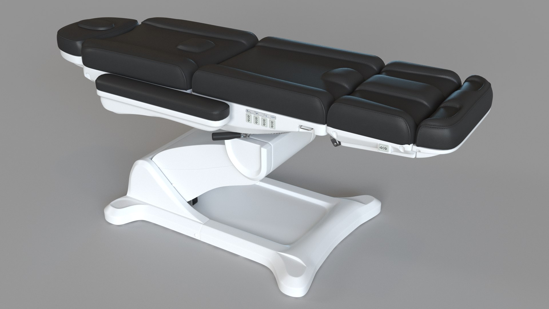 Malibu Electric Medical Spa Treatment Table Chair And Bed Position 3D ...