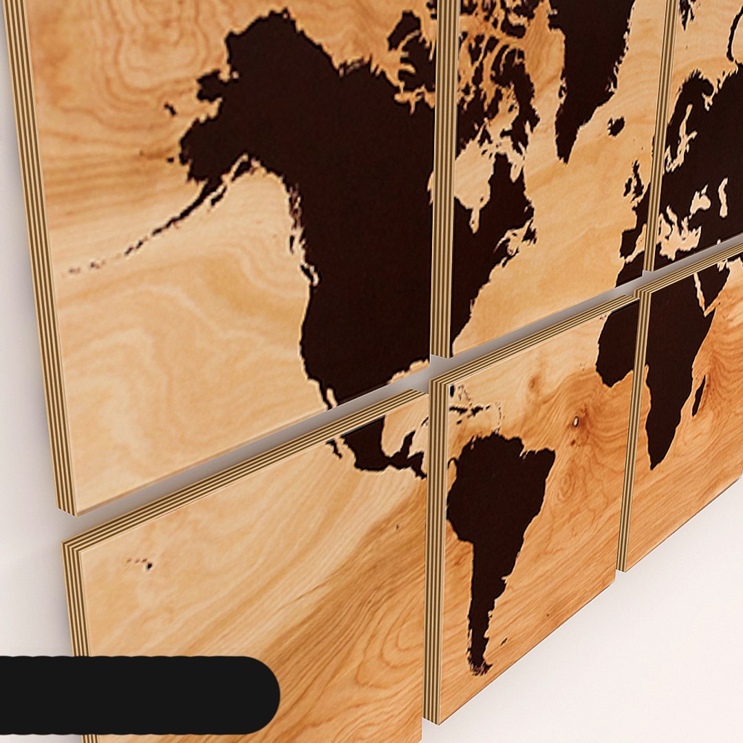 Wood World 3d Max