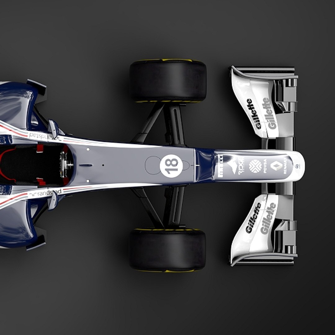 Formula 1 2012 Williams 3d Model