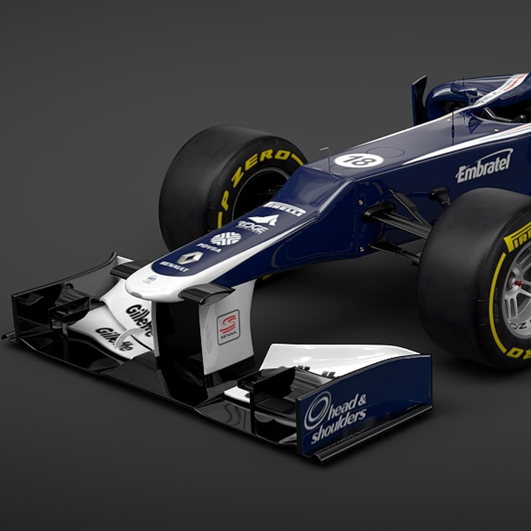 Formula 1 2012 Williams 3d Model
