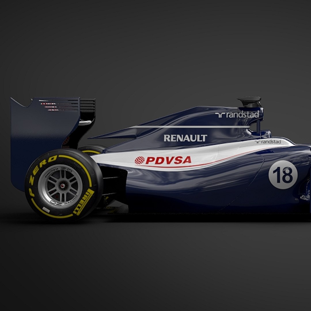 Formula 1 2012 Williams 3d Model