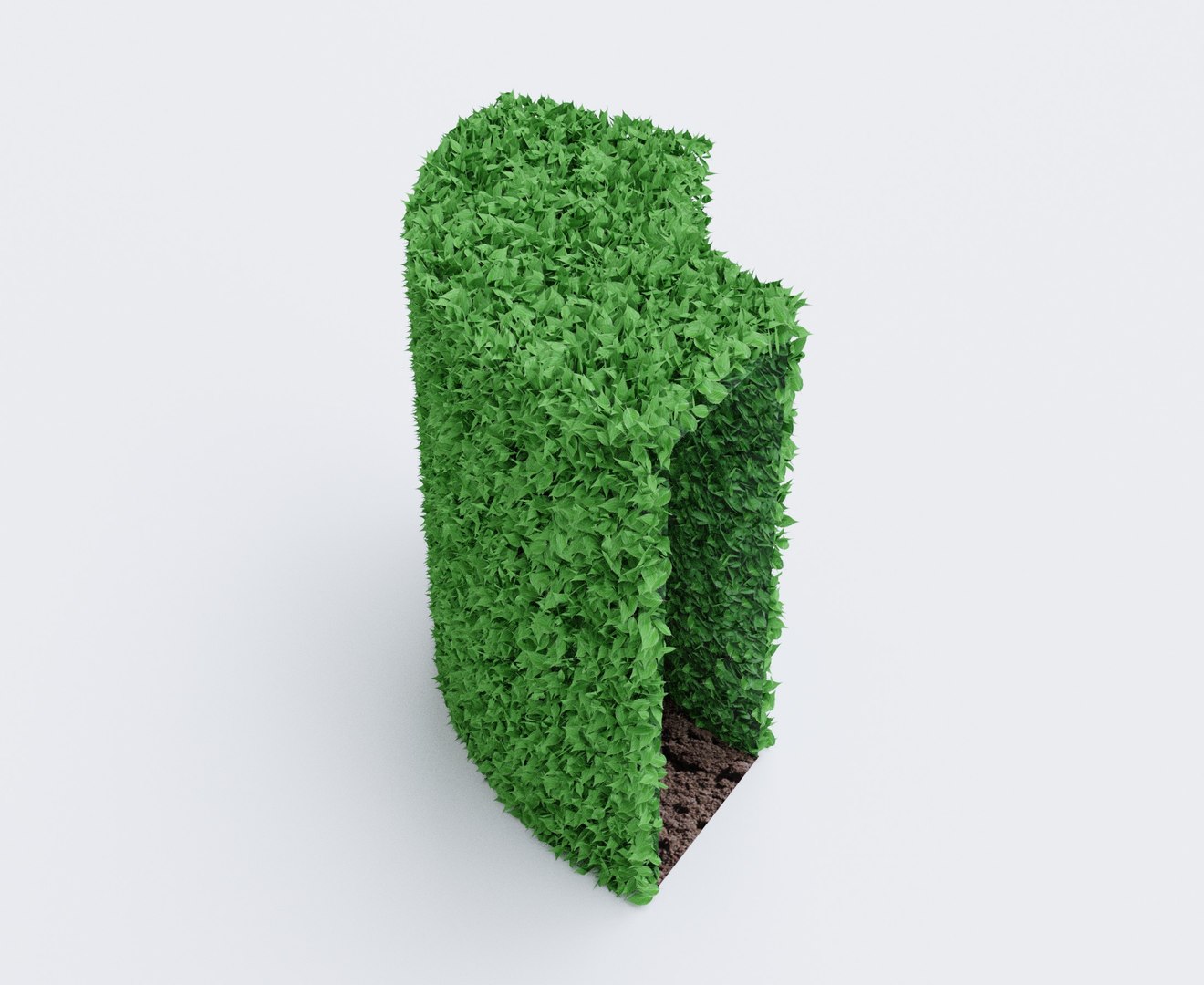 3D hedge assembled elements - TurboSquid 1640037